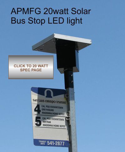 Solar Bus Stop Led Lighting | Transit Stop